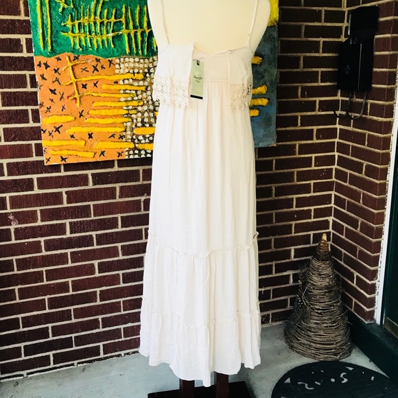 American Rag | Dresses | American Rag Boho Chic Crochet Maxi Dress ...